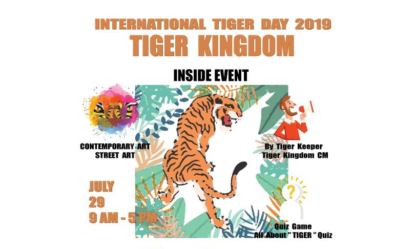 International tiger day 2019 at Tiger Kingdom