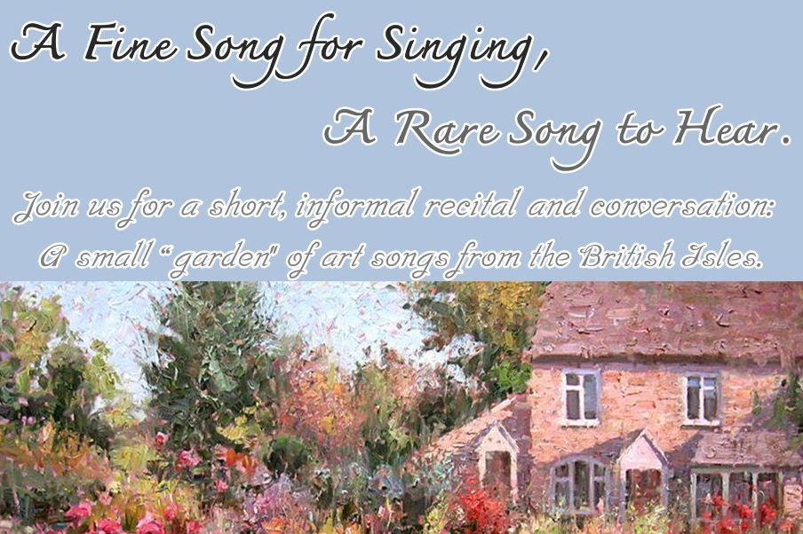 A Fine Song for Singing - A Rare Song to Hear