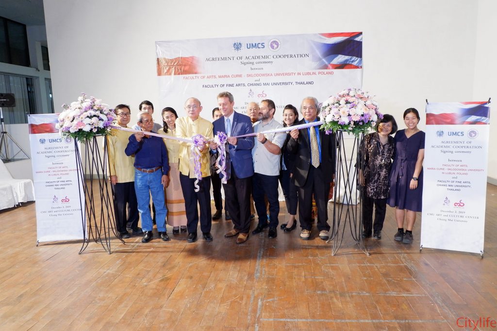 Opening of UMCS & CMU Arts Collaboration at CMU Art Center - Chiang Mai ...