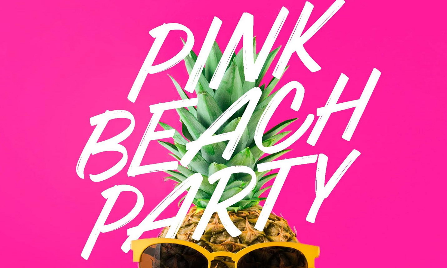 Pink beach party