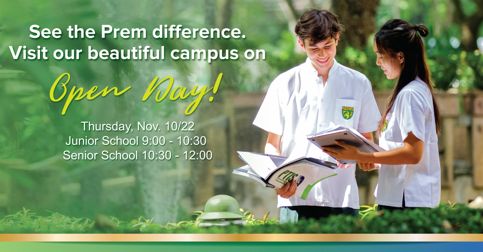 See the difference at Prem Open Day. - Chiang Mai Citylife CityNews