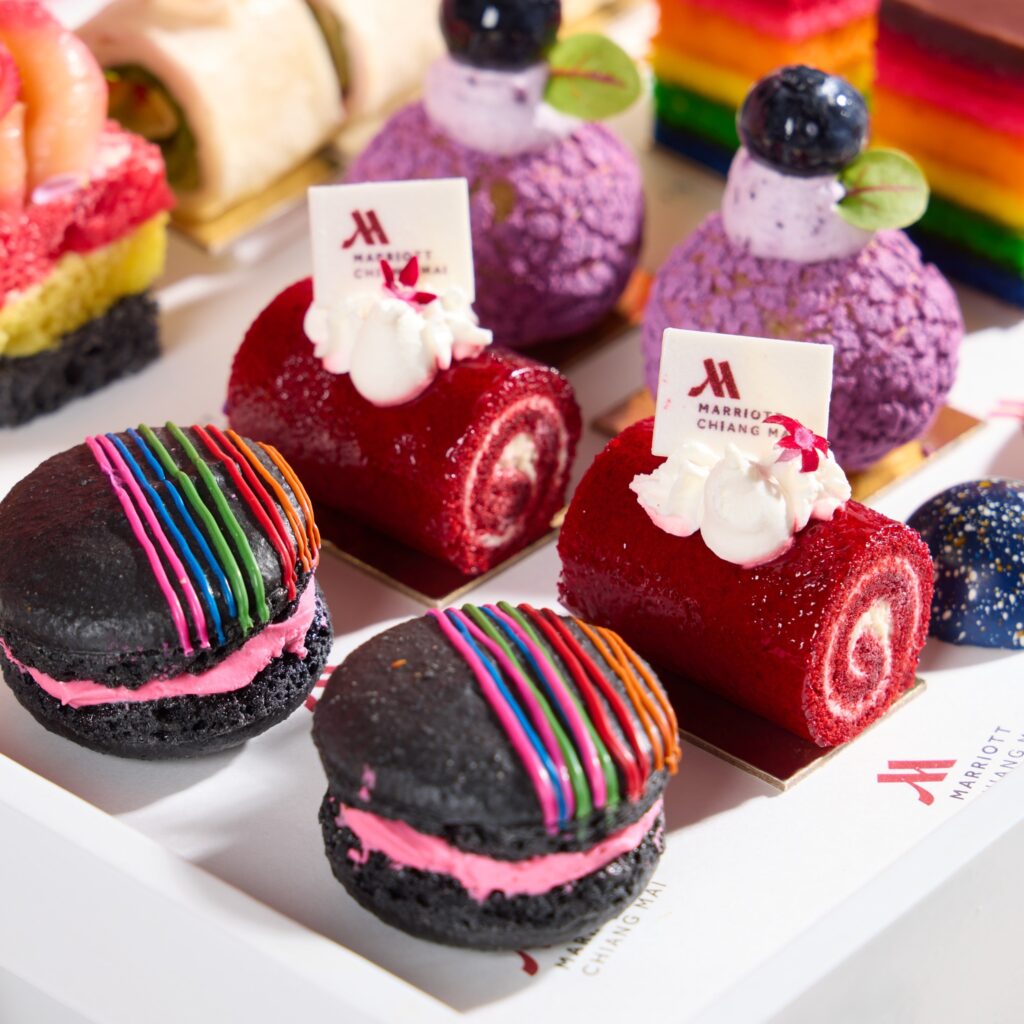 Rainbow Afternoon Tea at Chiang Mai Marriott Hotel