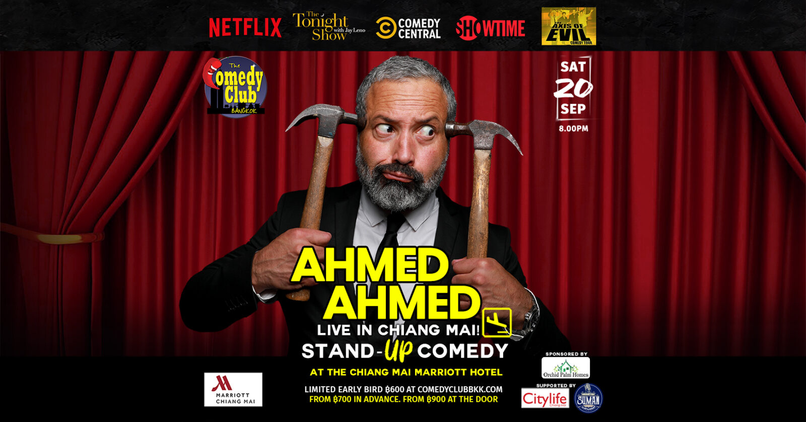 Stand-Up Comedy - AHMED AHMED (Netflix, Comedy Central, Showtime ...